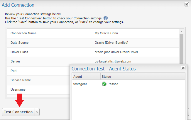 Configuring Connections: Oracle – Customer Support