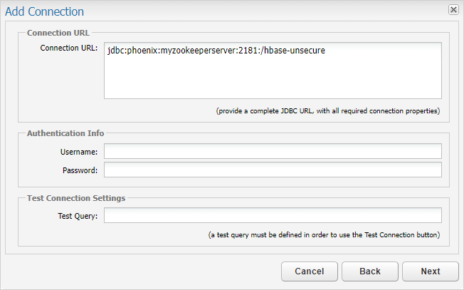 Connecting QuerySurge to HBase with Phoenix – Customer Support