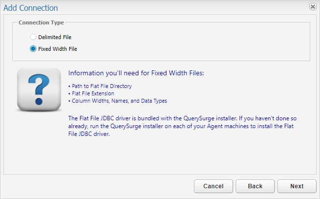 Configuring Connections: Fixed Width Flat Files – Customer Support