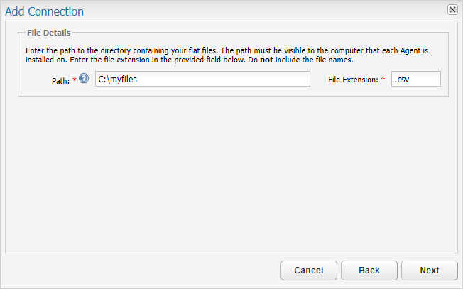 Configuring Connections: Fixed Width Flat Files – Customer Support