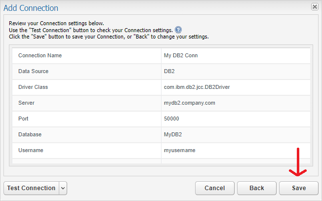 Configuring Connections: IBM DB2 – Customer Support