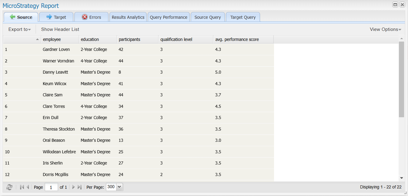 Writing SQL Queries Against Strategy Reports (REST Connection ...