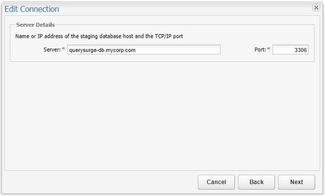 Configure Data Staging Connection (Versions: 5.0+) – Customer Support
